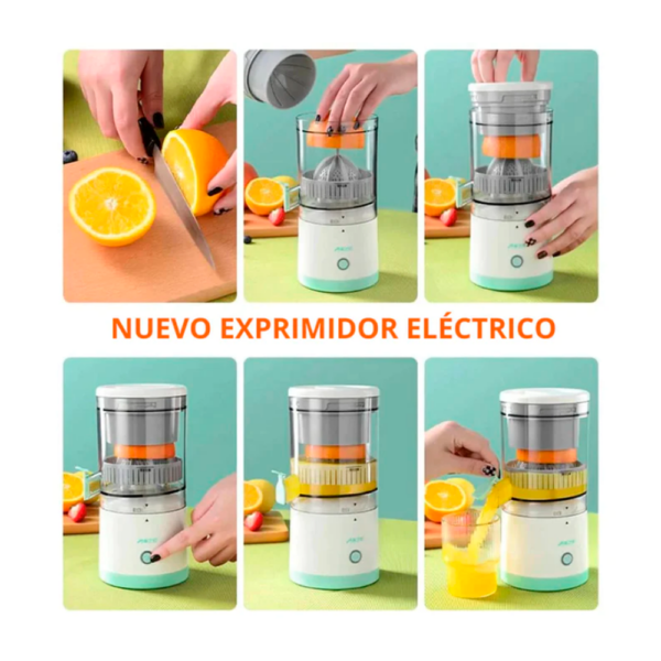 Exprimidor Eléctrico Multifuncional para Frutas con entrada USB ...